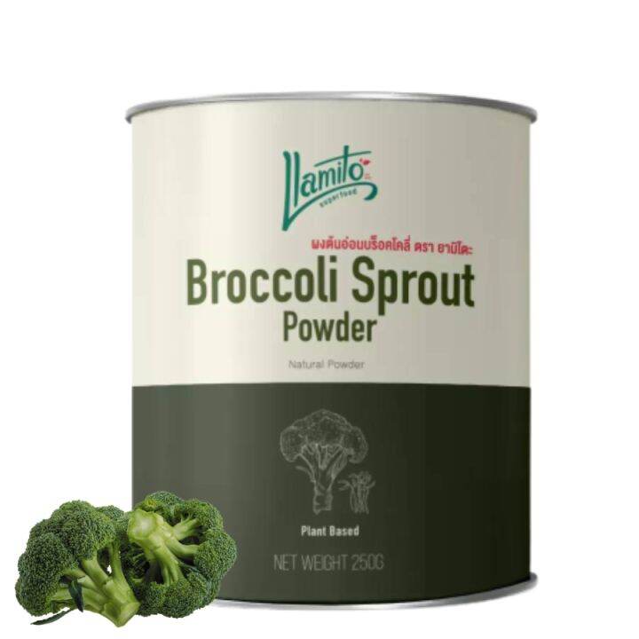 🥗Broccoli Sprout Powder ผงต้นอ่อนบร็อคโคลี่ บร็อกโคลี่ คัดคุณภาพ ขนาด ...