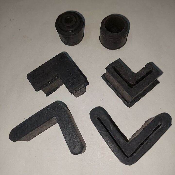 round, angle, square rubber tips-footings/protection for any objects ...