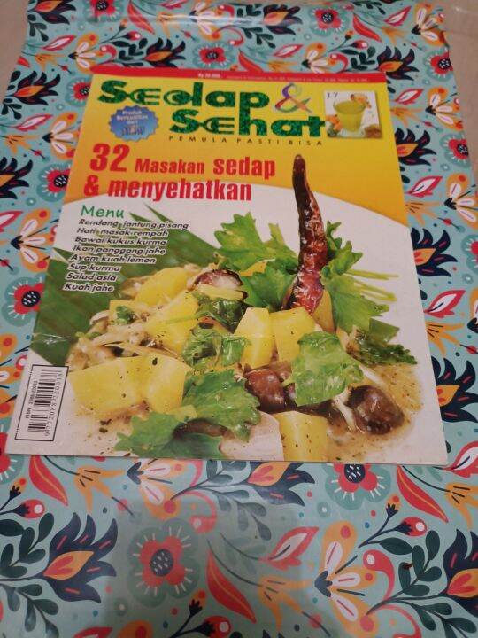 Majalah Sedap sehat - 32 masakan sedap & menyehatkan | Lazada Indonesia