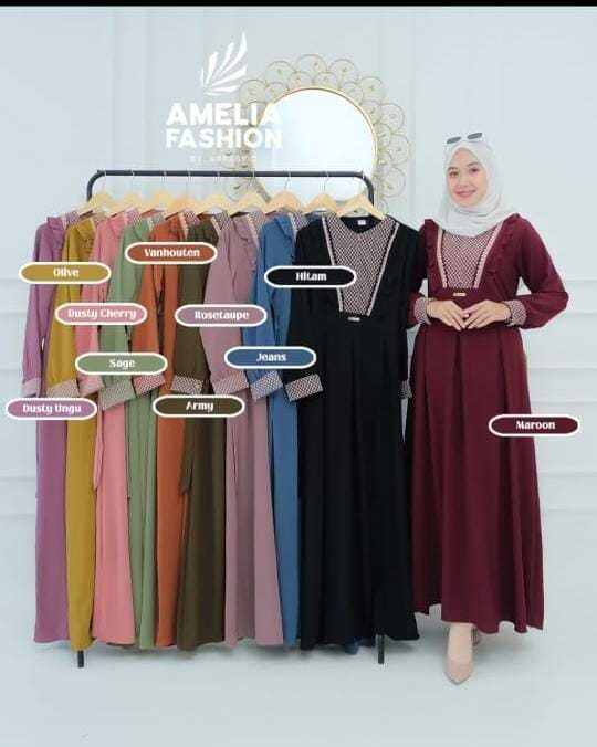 YASMIN DRESS BY AMELIA SERIES | Lazada Indonesia