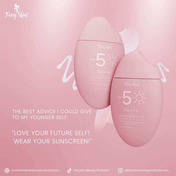Authentic F Skin Premium Brightening Sunscreen 60g | Lazada PH