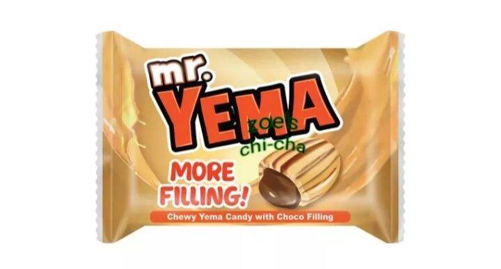 MR. YEMA | CHEWY YEMA CANDY WITH CHOCO FILLING | 20 PIECES | Lazada PH