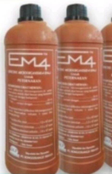 pupuk EM4 PETERNAKAN Botol original 1 Ltr | Lazada Indonesia