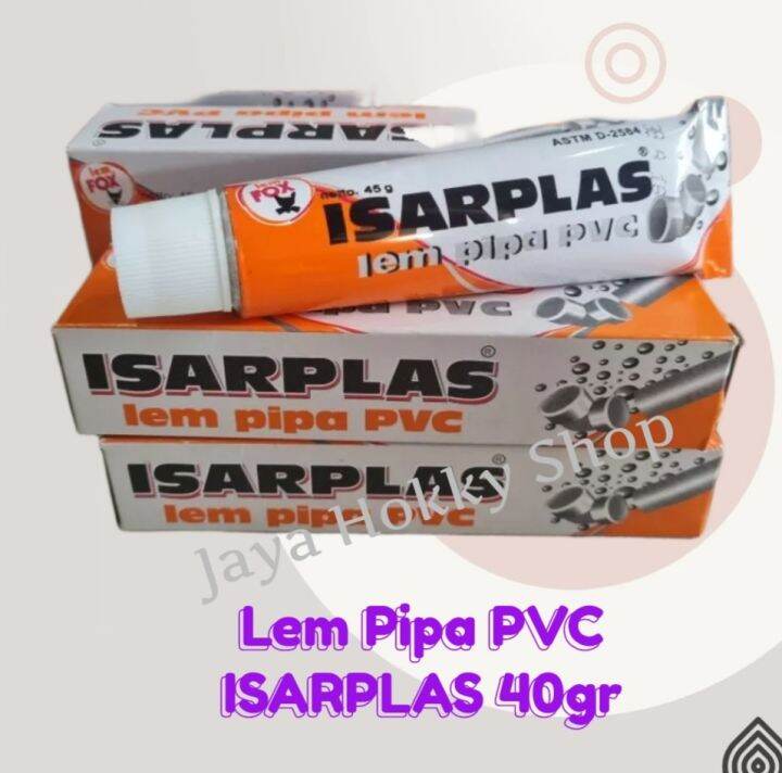 Lem Pipa PVC ISARPLAS 40gr | Lazada Indonesia