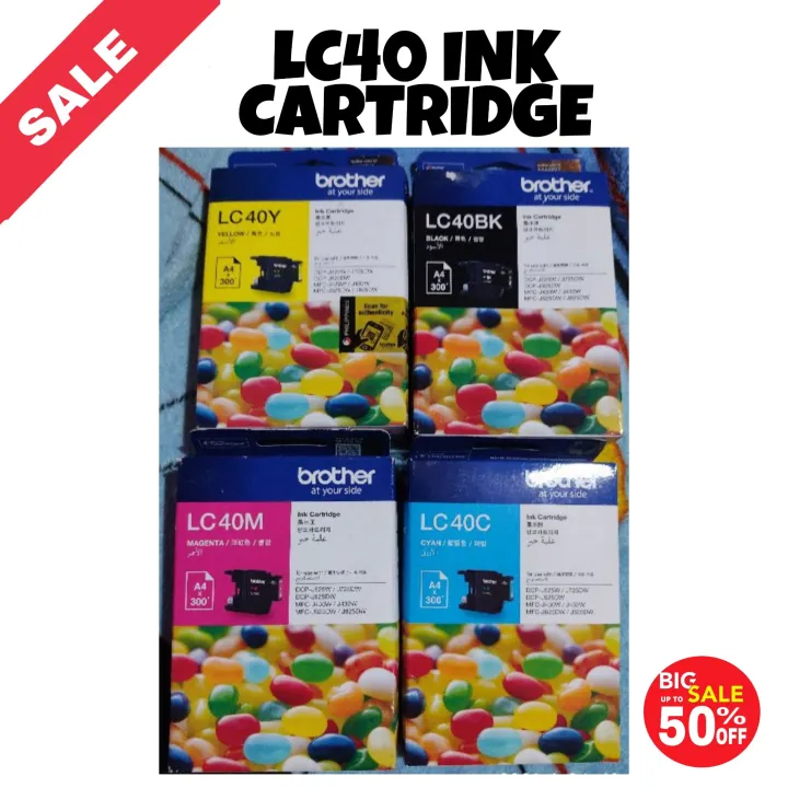 LC40 BROTHER INK ORIG (all colors) | Lazada PH