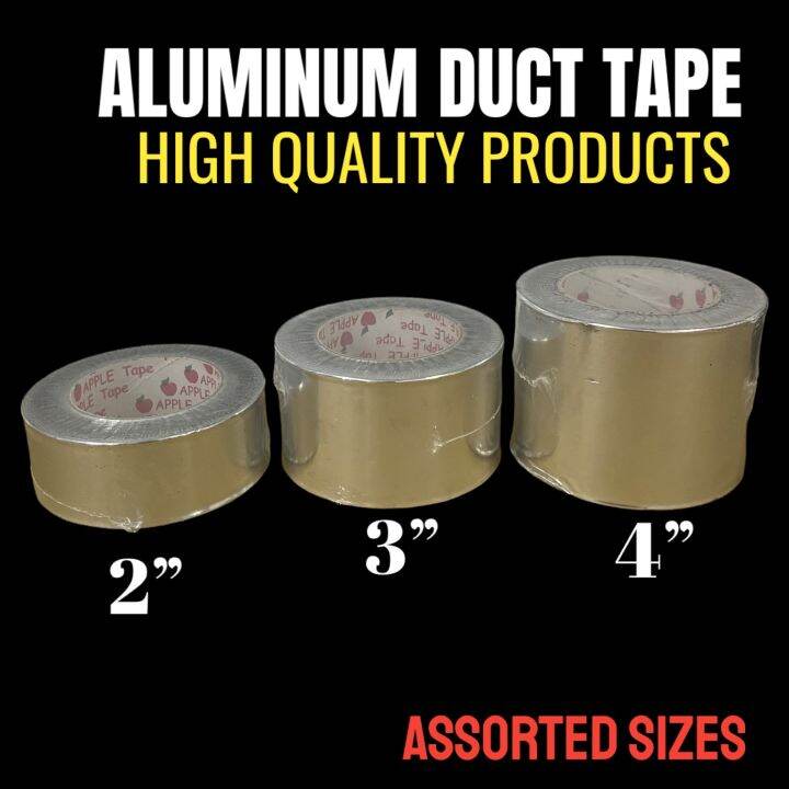 Aluminum Duct Tape (Assorted Sizes Available ) Sold per Pc | Lazada PH