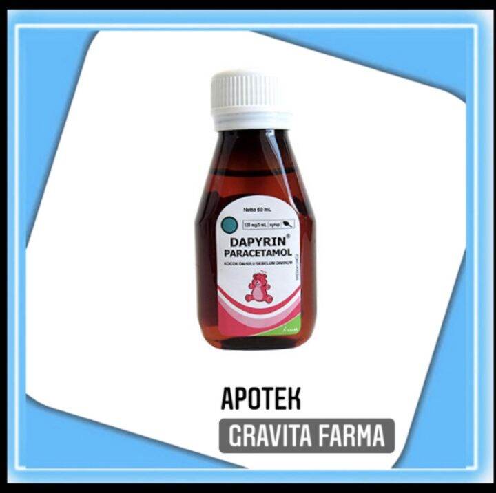Dapyrin 60 ml - Paracetamol Sirup untuk anak | Lazada Indonesia