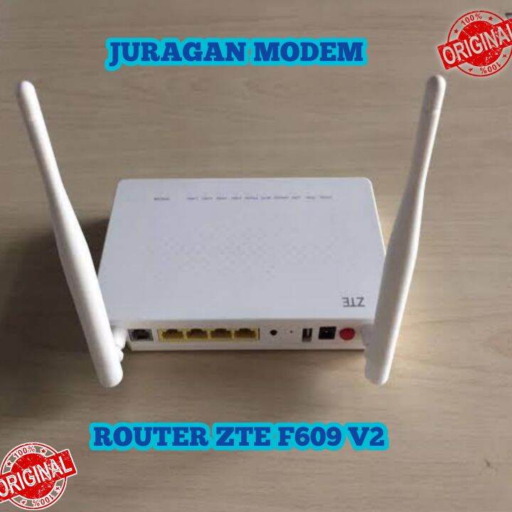 MODEM ONT ROUTER ZTE F609 V2 ( BEKAS ) | Lazada Indonesia