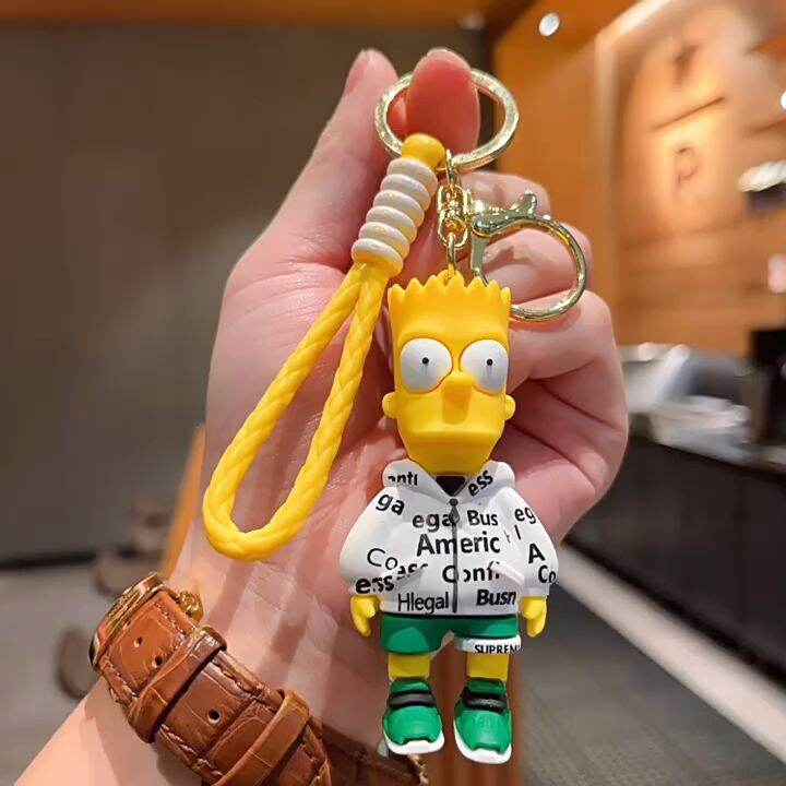 Gantungan Kunci The Simpsons Keychain Karakter Kartun Simpsons Homer ...