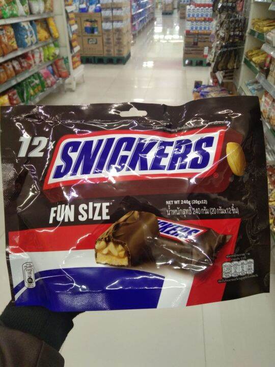 Snickers Classic Fun Size 240g | Lazada PH