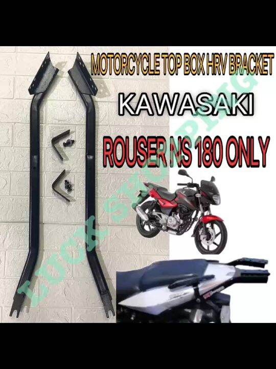 MOTORCYCLE REAR TOP BOX HRV BRACKET FOR KAWASAKI ROUSER NS 180 | Lazada PH
