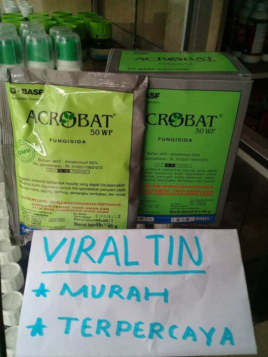 acrobat 50 wp 40 gr fungisida pembasmi hama jamur pada tanaman | Lazada Indonesia
