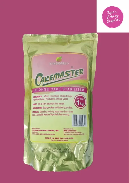 Bakersfield Cakemaster 1kg| Sponge Cake Stabilizer | Lazada PH