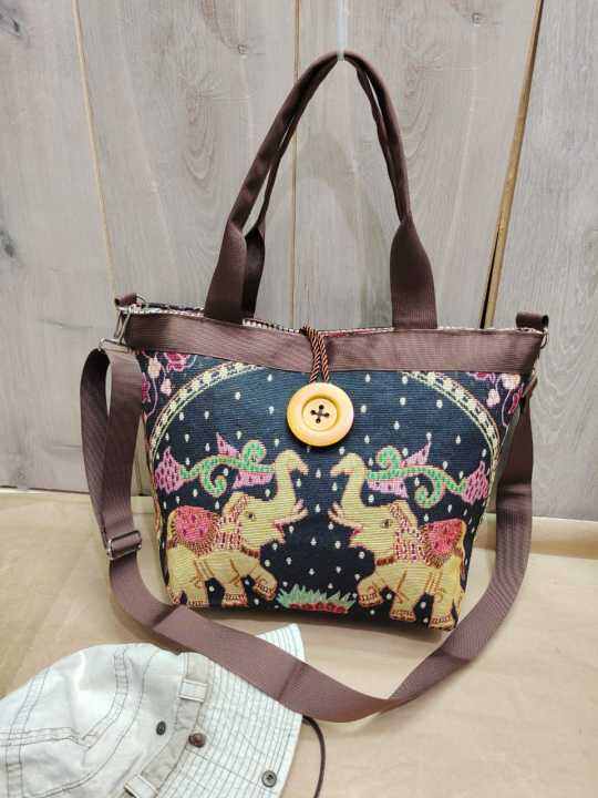 tas thailand kancing jumbo - oleh oleh bangkok - oleh oleh thailand ...