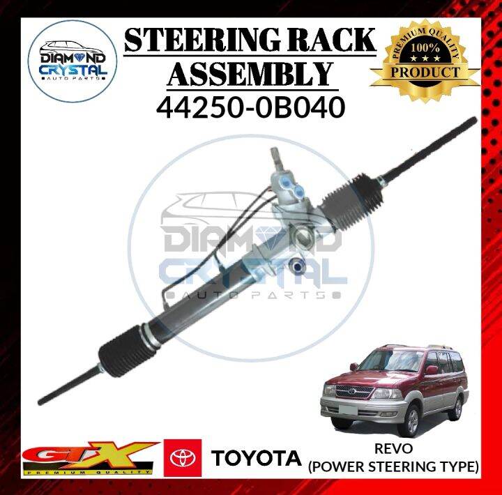STEERING RACK AND PINION ASSEMBLY TOYOTA REVO (POWER STEERING TYPE) P/N ...