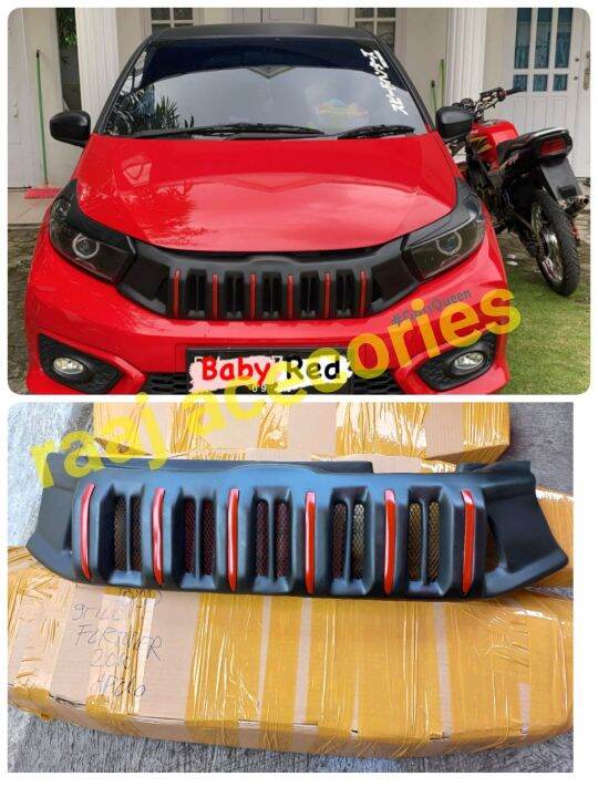 Grill all new brio model apollo lis merah | Lazada Indonesia