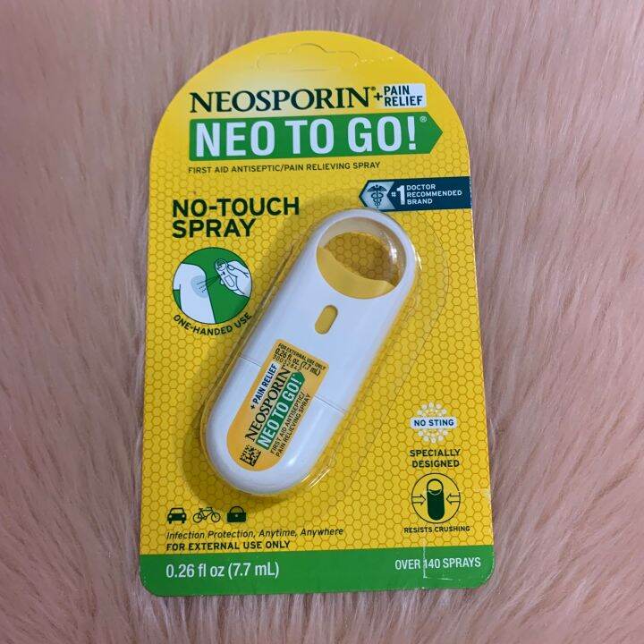Neosporin + Pain Relief Neo to Go! First Aid Antiseptic/Pain Relieving ...