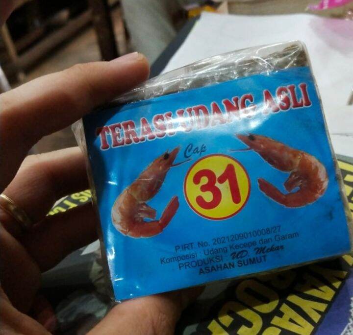 TERASI UDANG ASLI CAP 31 | Lazada Indonesia