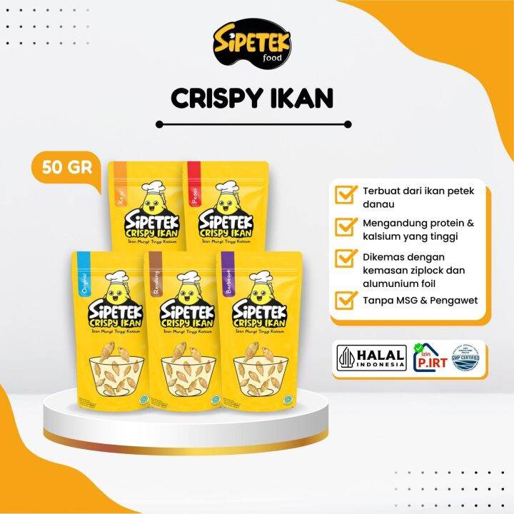 Sipetek Crispy Ikan | Lazada Indonesia