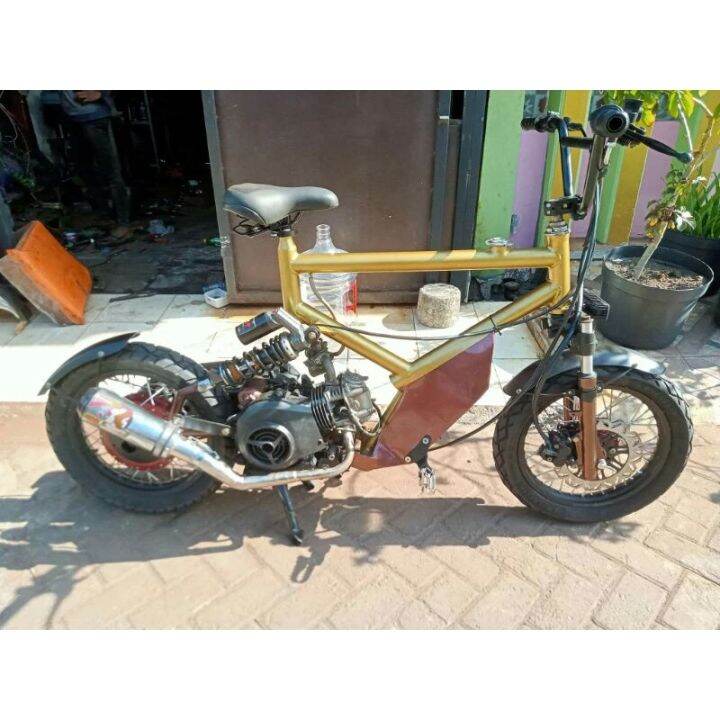 rangka bmx cub mesin matic(mio-beat) | Lazada Indonesia