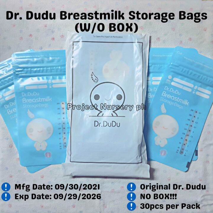 Original Dr. Dudu Breastmilk Storage Box (Without Box) 30pcs per Pack ...