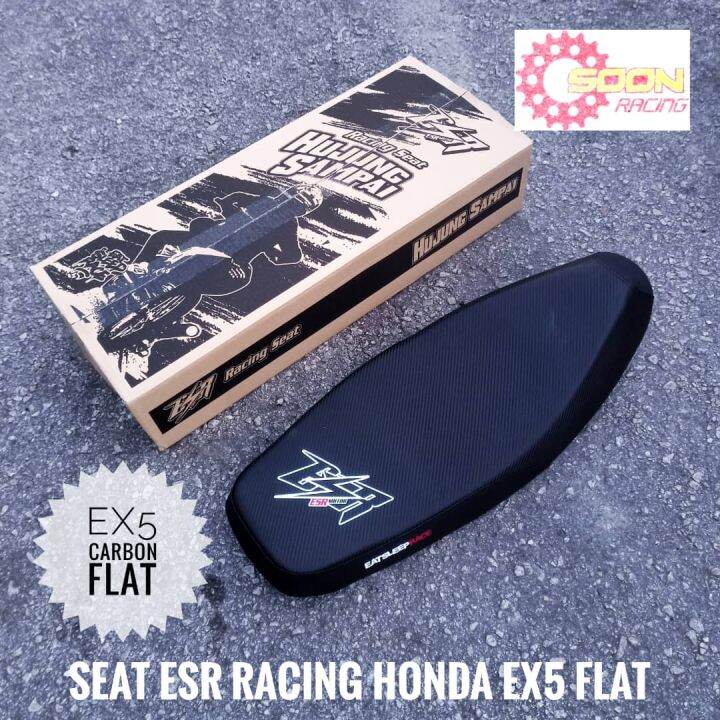 EX5 SEAT ESR RACING FLAT CARBON HONDA EX5 DREAM | Lazada