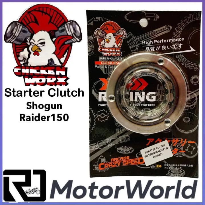 Starter Clutch Raider150 Shogun Chicken Worx | Lazada PH