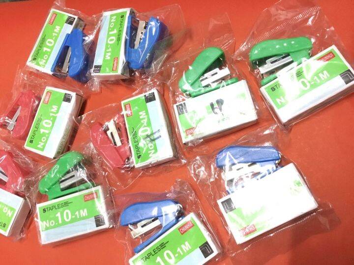 STAPLER SMALL STAPLER WITH STAPLES wire | Lazada PH