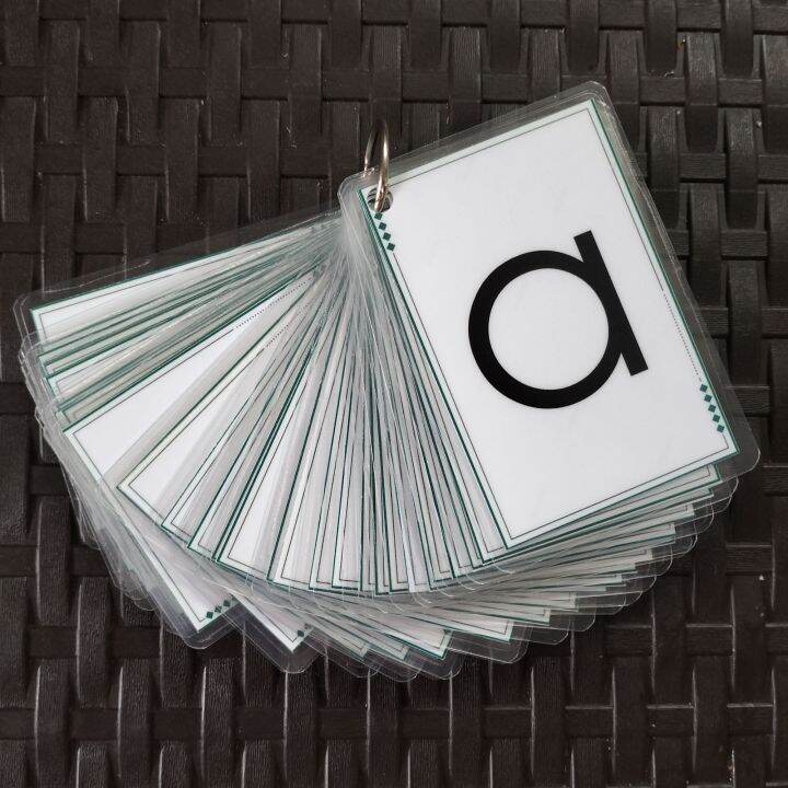 Alphabet Single Letter Flashcards - Capital/Small (26 pcs) free ...