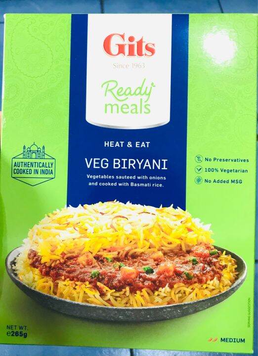 Gits Veg Biryani 265g | Lazada PH
