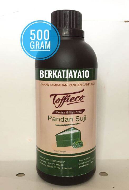 Toffieco Pandan Suji 500gr Pasta Perisa Pewarna Makanan Essence ...
