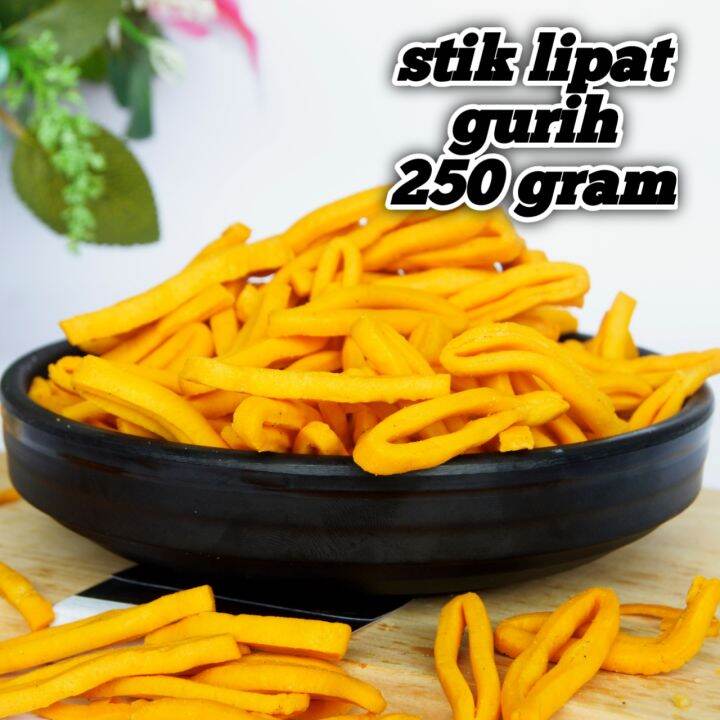 CEMILAN STIK LIPAT ATAU STIK JARUM 250 GRAM AFIF JAYA CEMILAN,RENYAH ...