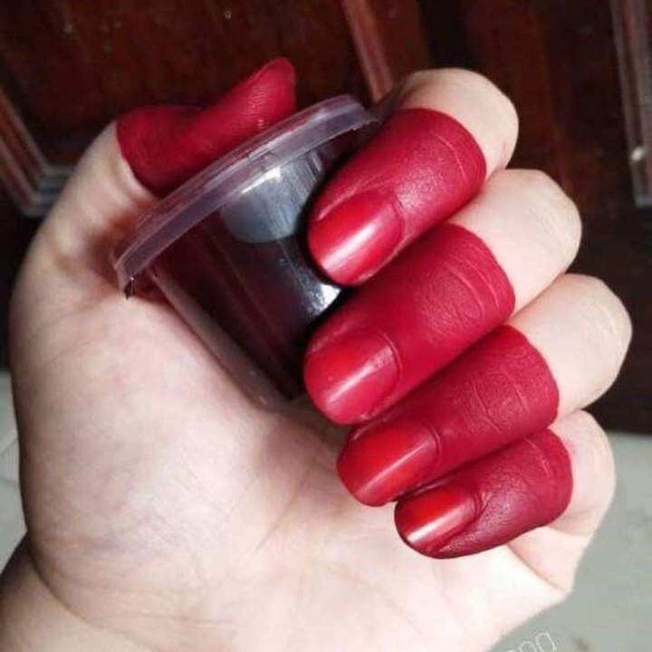 Inai Celup Merah Menyala | Lazada