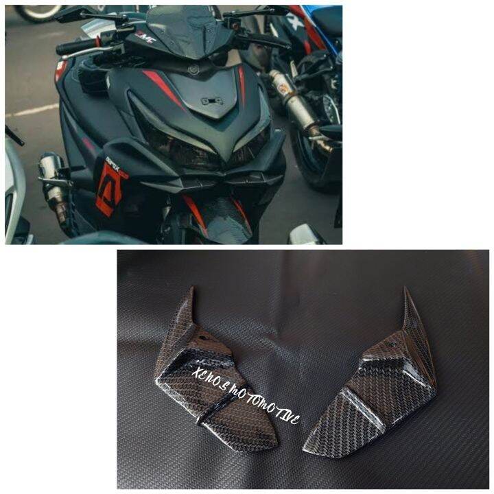 WINGLET AEROX NEW AEROX 155 NEW 2021 KARBON DAN POLOS | Lazada Indonesia