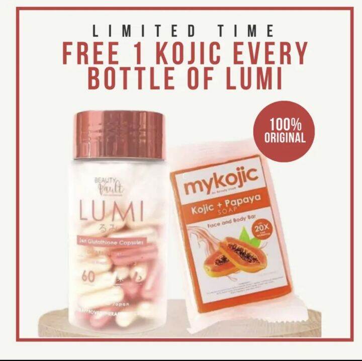 LUMI 24H GLUTATHIONE CAPSULE WITH SUNBLOCK PROTECT & BIO ACTIVE ...