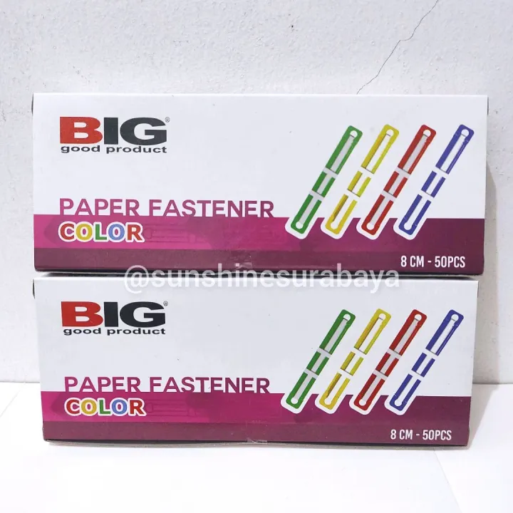 Paper Fastener Color (50 pcs) | Lazada Indonesia