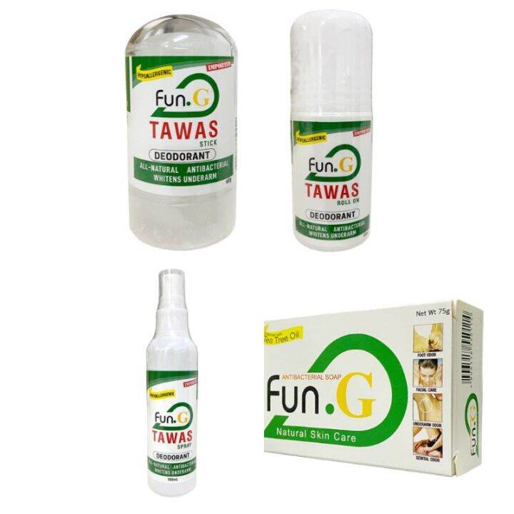 Fun. G Tawas Deodorant /Soap | Lazada PH