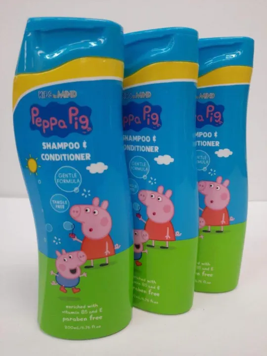 Kids in Mind Peppa Pig Shampoo and Conditioner | Lazada PH