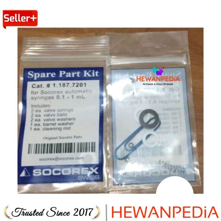SPARE PART KIT PELORAN SOCOREX ORIGINAL SWISS MEDION | Lazada Indonesia