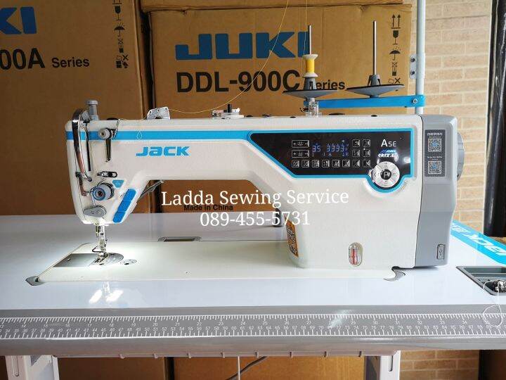 ใหม่ล่าสุด จักรเย็บคอมพิวเตอร์ JACK A5E-A.M.H 2023 จักรเยฺ็บระบบAI มีเสียงภาษาไทย จักรอุตสาหกรรม ...