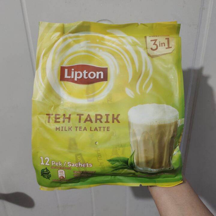 Lipton Teh Tarik Milk Tea Latte 3 in 1 Premium Minuman Sachet Impor Malaysia | Lazada Indonesia