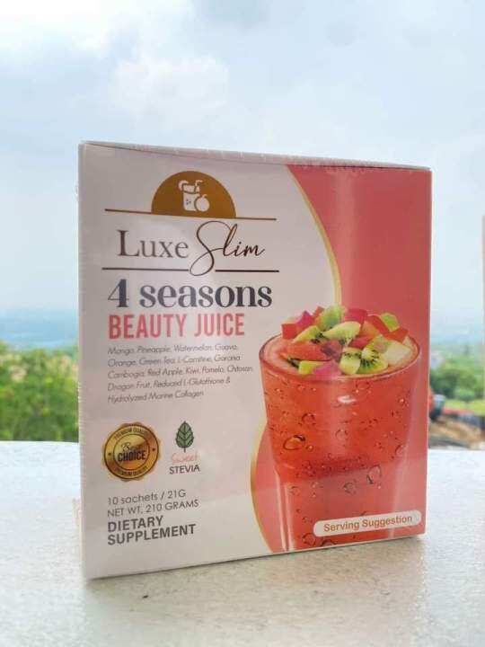 Luxe Slim 4 Seasons Beauty Drink Juice Lazada Ph