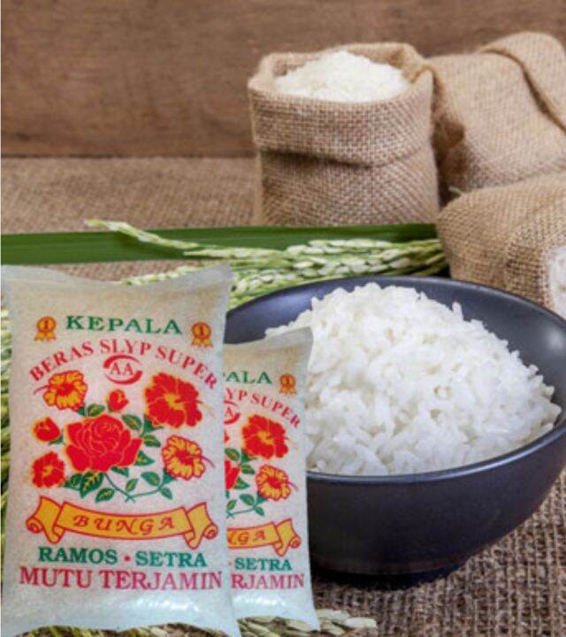 Beras Sentra Ramos Cap Bunga | Lazada Indonesia