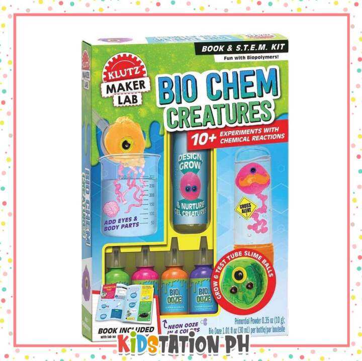 Klutz Bio Chem Creatures Steam Lab kit | Lazada PH