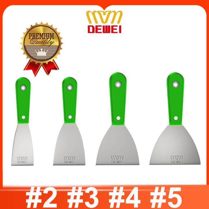 Stainless Steel Wall Putty Knife - Rubber Handle Spatula Masilya ( 2 ...