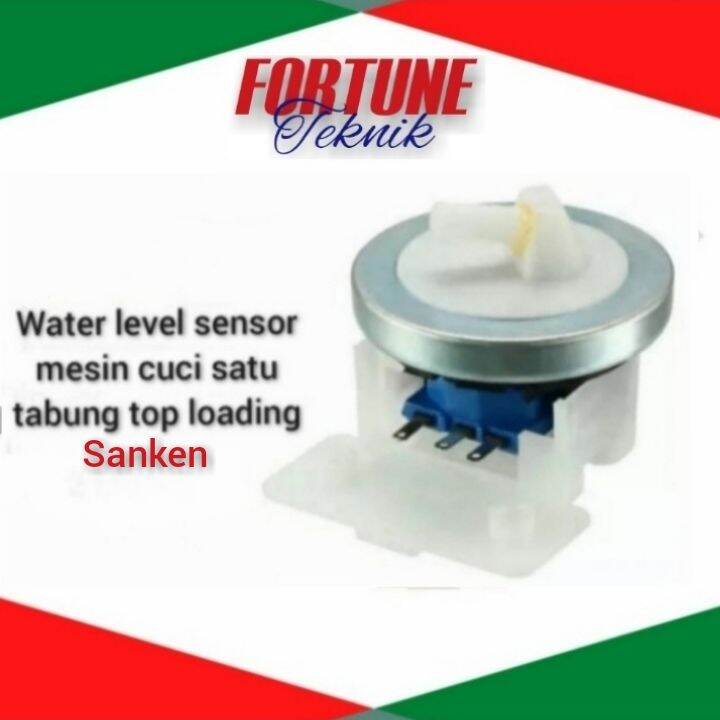 Water level sensor mesin cuci otomatis Sanken satu tabung bukaan pintu ...