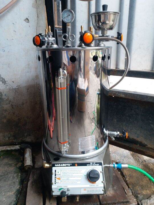 Steam Boiler Setrika Uap Laundry Otomatis Nagamoto Gb27 25 Liter | Lazada Indonesia
