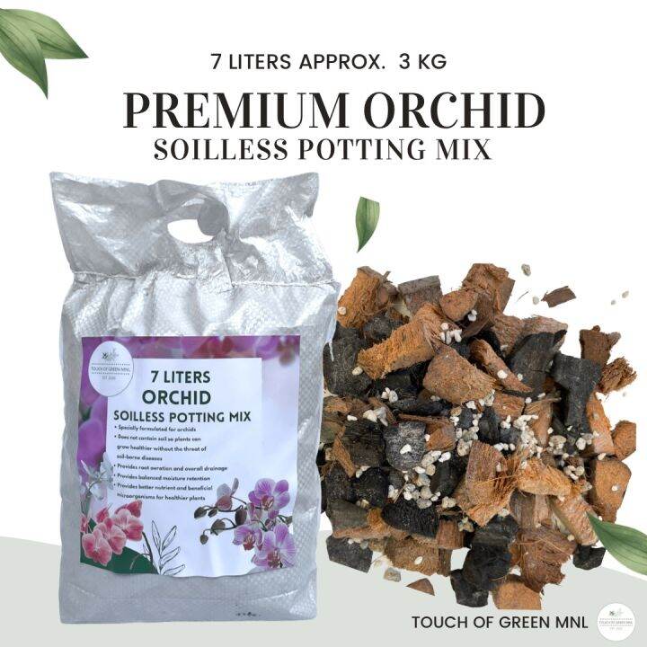 PREMIUM ORCHID SOILLESS MIX (7 liters) | Lazada PH
