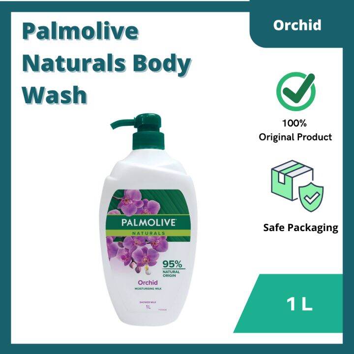 Palmolive Natural Orchid Body Wash 1 Liter | Sabun Mandi Cair 1000ml ...