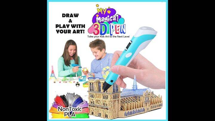 My Magical 3D Pen Creative Art Educational Toy USB Powered 3D Printing ...